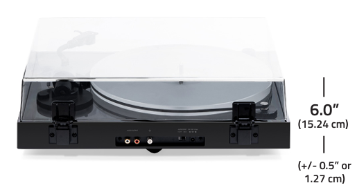 What are the dimensions of Fluance turntables?