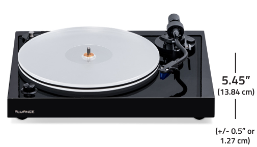 What are the dimensions of Fluance turntables?